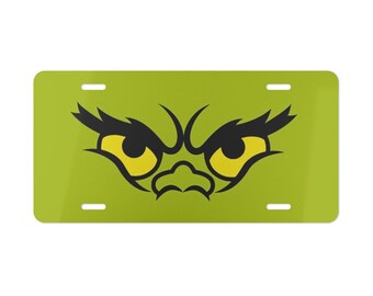 Grinch License Plate - Etsy