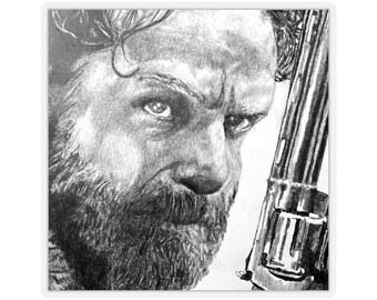 Rick Grimes Sticker - Etsy