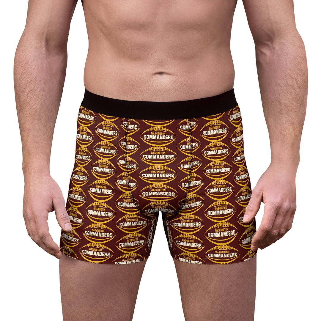 Washington Commanders Boxer Briefs Custom Underwear - Etsy