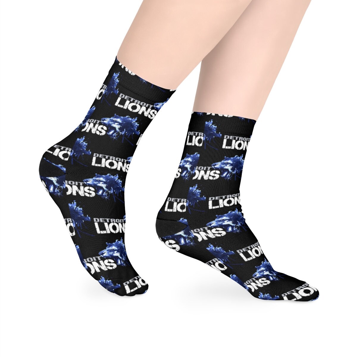 Detroit Lions Unisex Socks, crew socks sold by Gary Armstrong | SKU ...