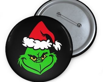 Grinch Backpack Pin - Etsy