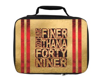 49ers Lunch Bag - Etsy