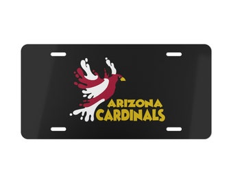 Arizona Cardinals License Plate - Etsy