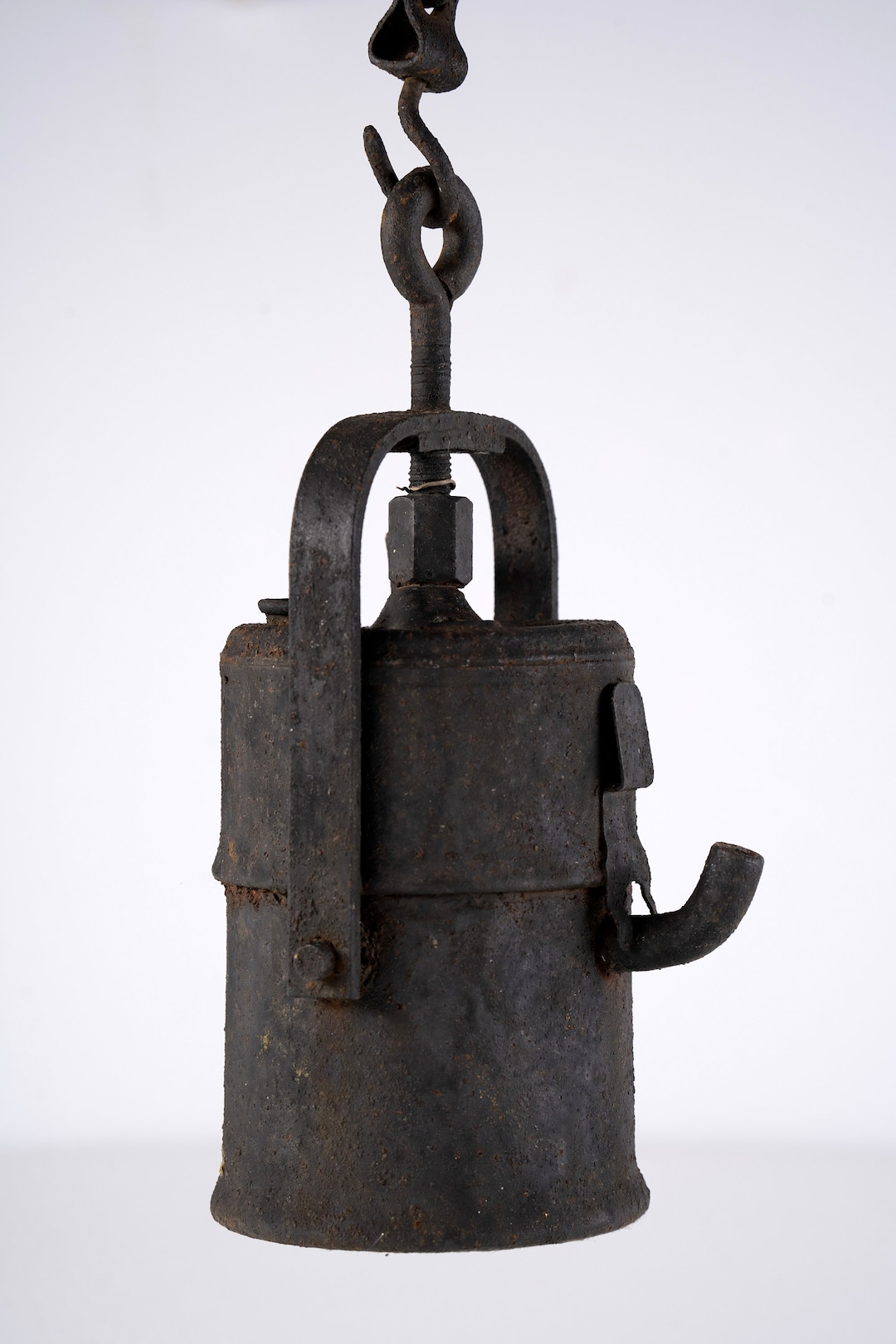 Old Carbide Mining Lamp - Etsy