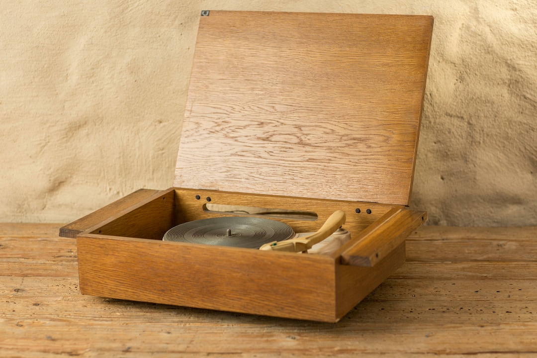 Vintage Electric Gramophone - Phonograph, Record Player - Etsy