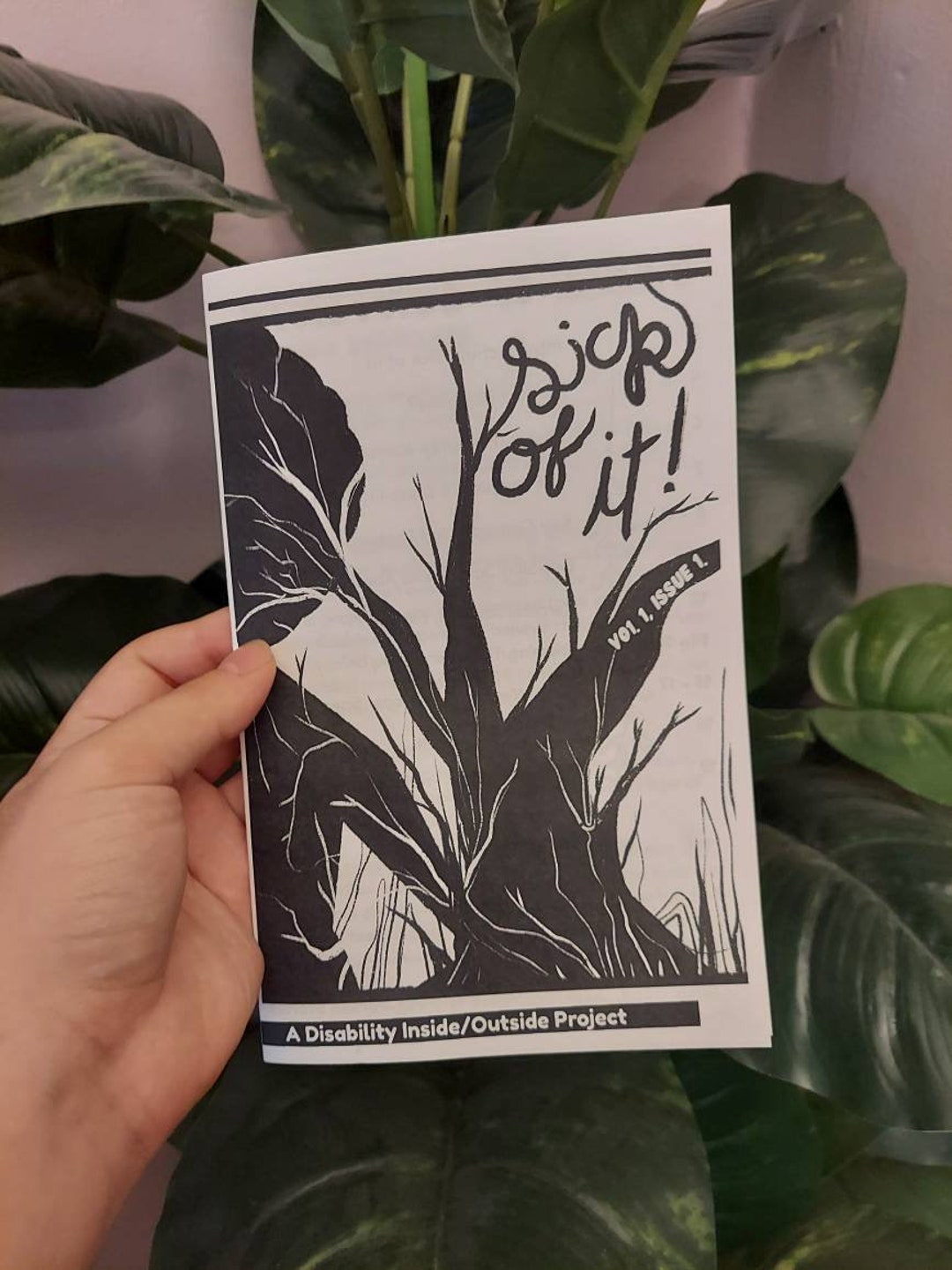 Vol. 1- Disability and Prison Abolition Zine- Sick of It! #1 - Etsy