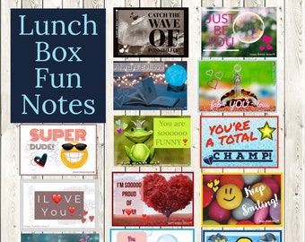 Lunch Box Notes | Etsy