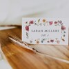 Fall Table Name Cards, Rustic Name Signs, Autumn Wedding Table Signs ...