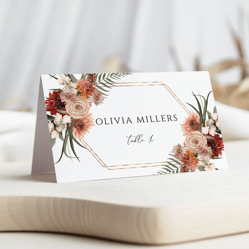 Rustic Place Cards - Etsy