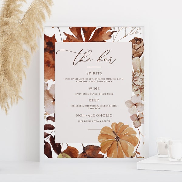 Wedding Bar Sign - Etsy