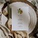 Lemon Wedding Menu Template Mediterranean Table Decor Amalfi - Etsy