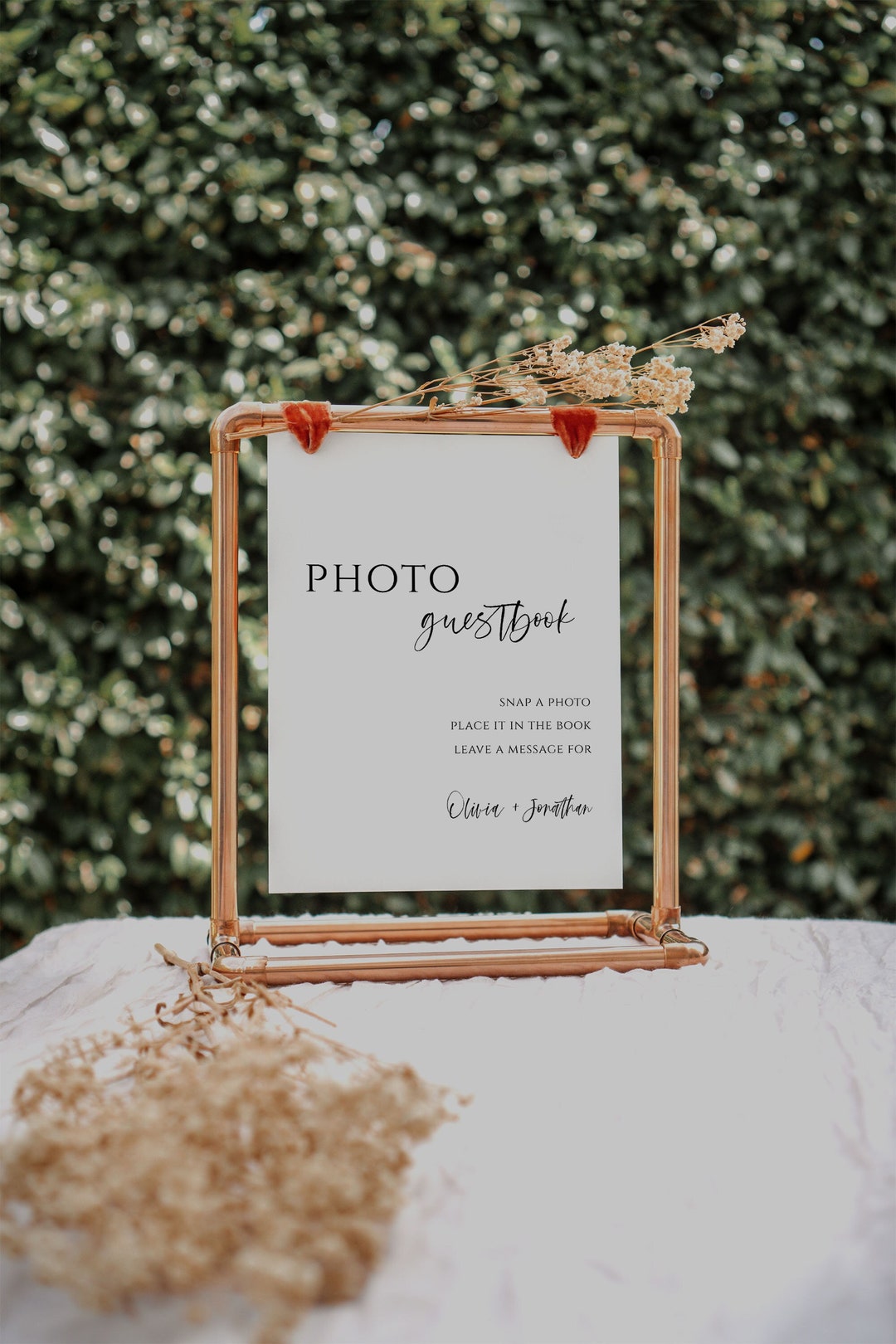 Printable Guest Book Sign Template,modern Guestbook Sign,minimal ...