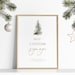 Editable Printable Christmas Tree Custom Sign Template - Etsy
