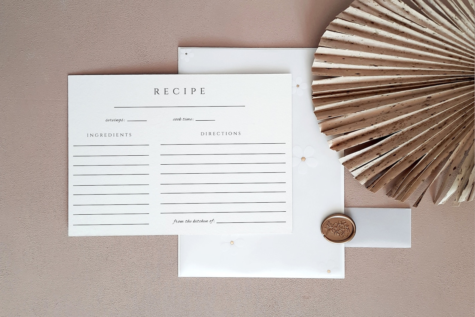 Printable Recipe Card Template Instant Download Recipe Cards - Etsy