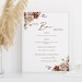 Autumn Wedding Bar Sign, the Bar Wedding Sign, Garden Wedding Bar Menu ...