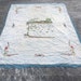 Antique Chinese Hand Embroidery Tablecloth Pictorial Table Cover Home ...