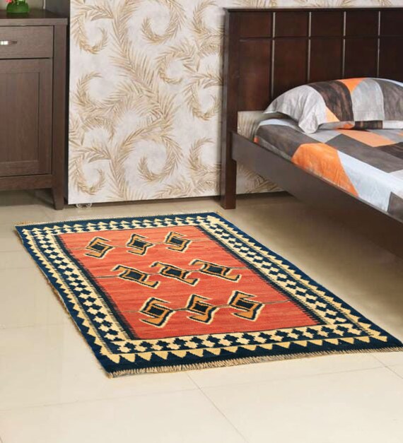 Afghan Kilim Rug Handmade Rug Area Rug Wool Kilim Rug Turkish | Etsy