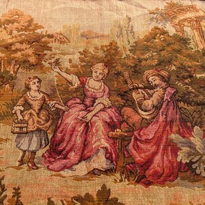 2X3 French Tapestry Vintage Tapestry Antique Tapestry Wall Hanging ...