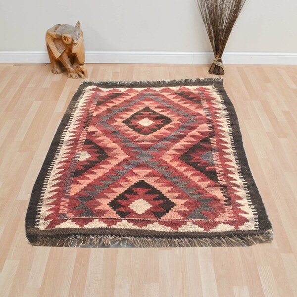 Afghan Kilim Rug - Etsy