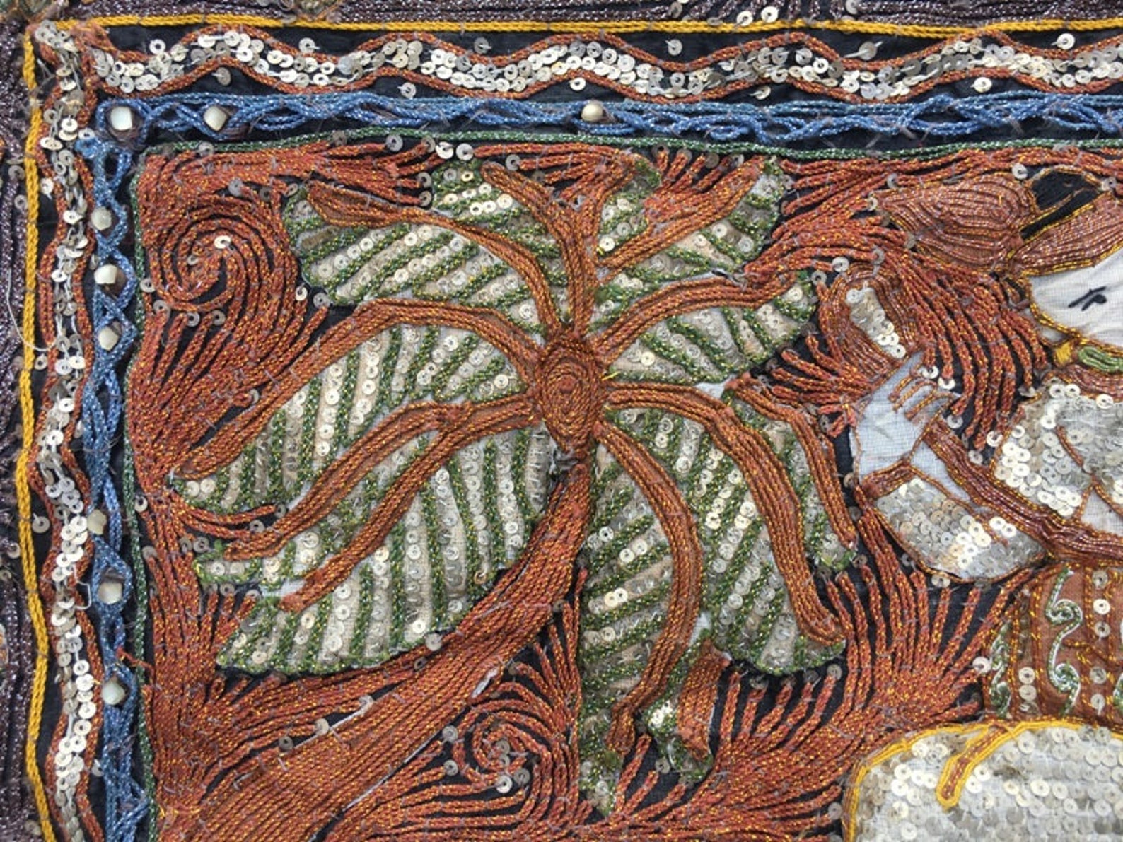 Antique Tapestry, Vintage Tapestry, Handmade Tapestry, Wall Hanging ...