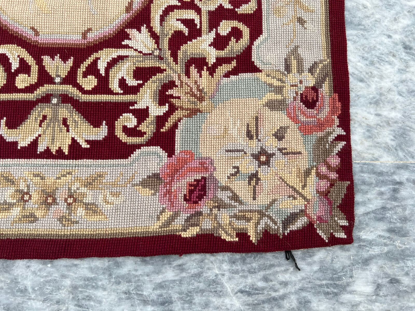 French Aubusson Rug Handmade Rug Needle Point Rug Wool Rug - Etsy