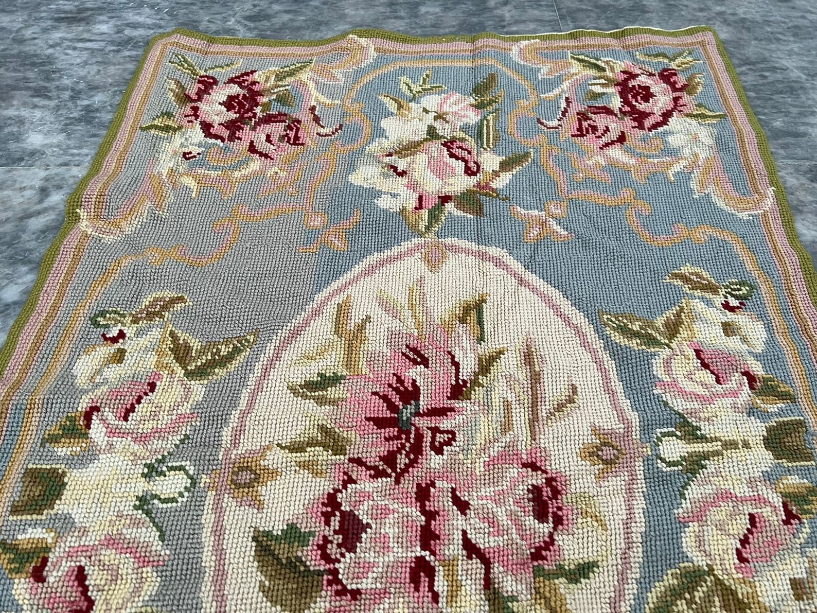 French Aubusson Rug Handmade Rug Hand Knotted Rug 2X3 Rug - Etsy