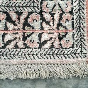 Vintage Rug Silk Rug Kashmiri Rug Handmade Rug 3x4 Rug Floor Rug ...