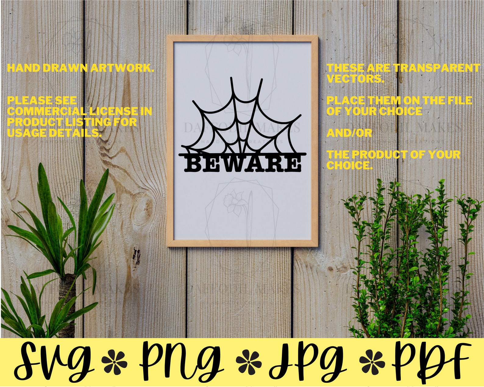 Beware Web SVG File, SVG, Beware Web, Beware Svg, Spooky Svg, Spider ...