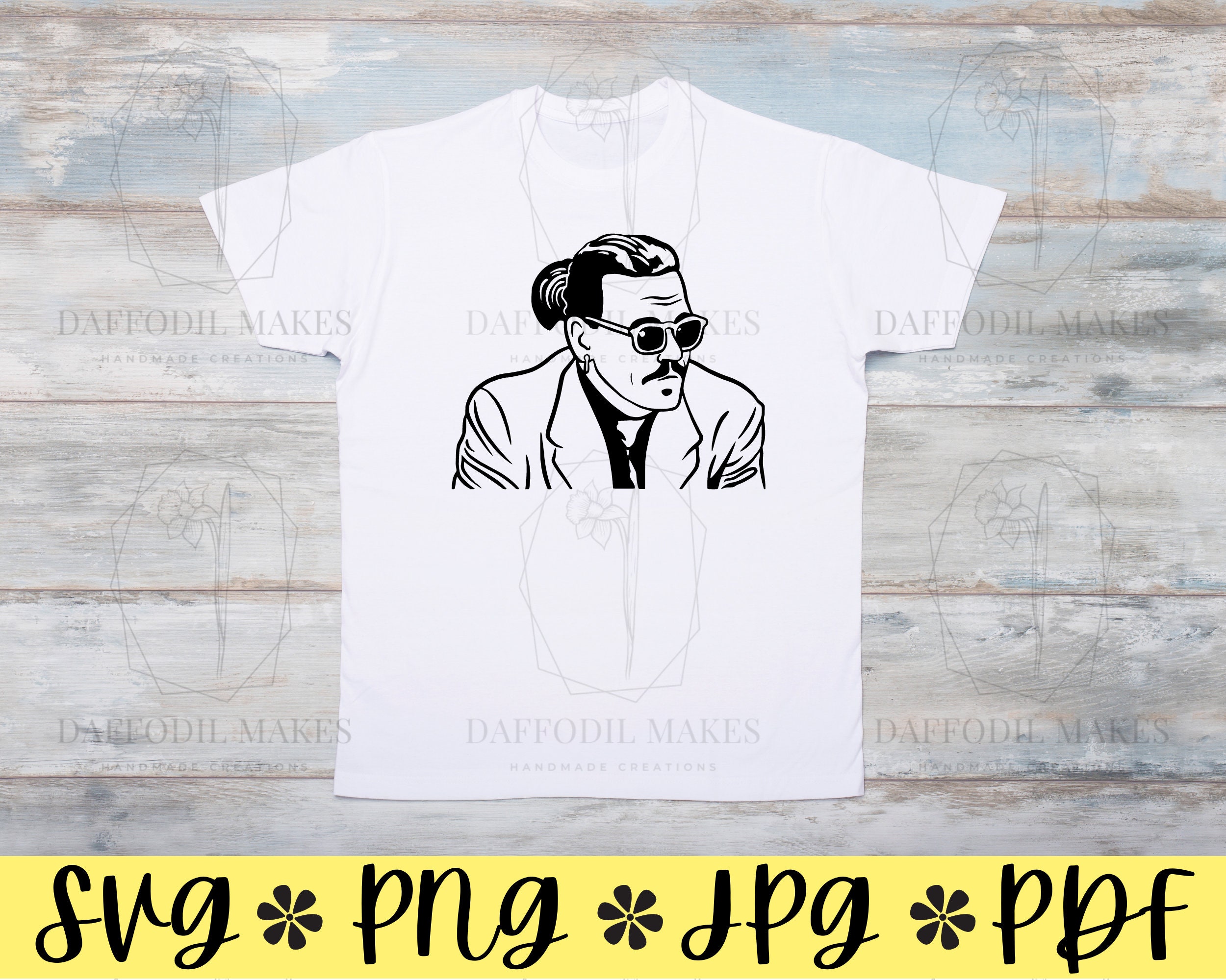 Johnny Depp Trial SVG File, Justice for Johnny, Johnny Depp Svg, Funny ...