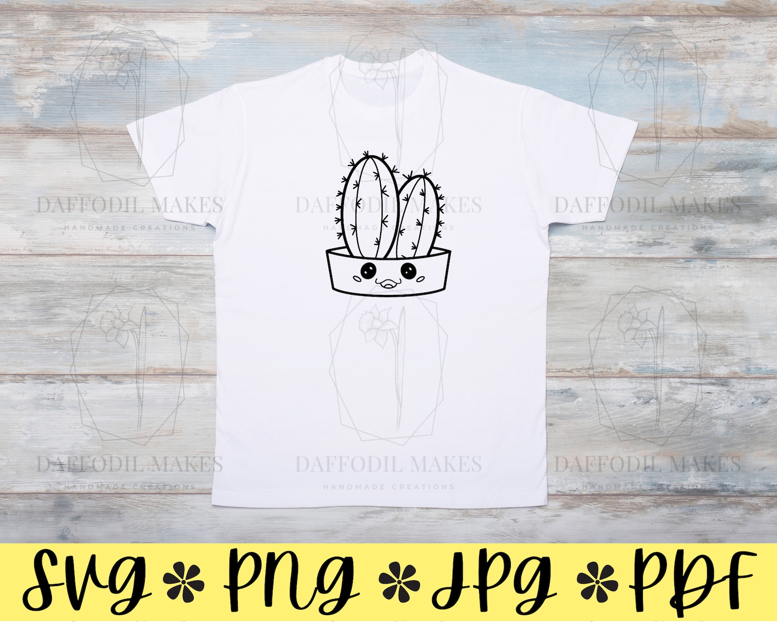 Cactus SVG File SVG Cactus Cacti Cacti Svg Kawaii Svg | Etsy