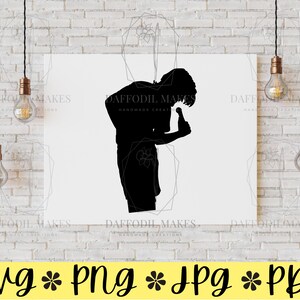Bo Burnham Silhouette SVG File, SVG, Bo Burnham, Silhouette, Funny Svg ...