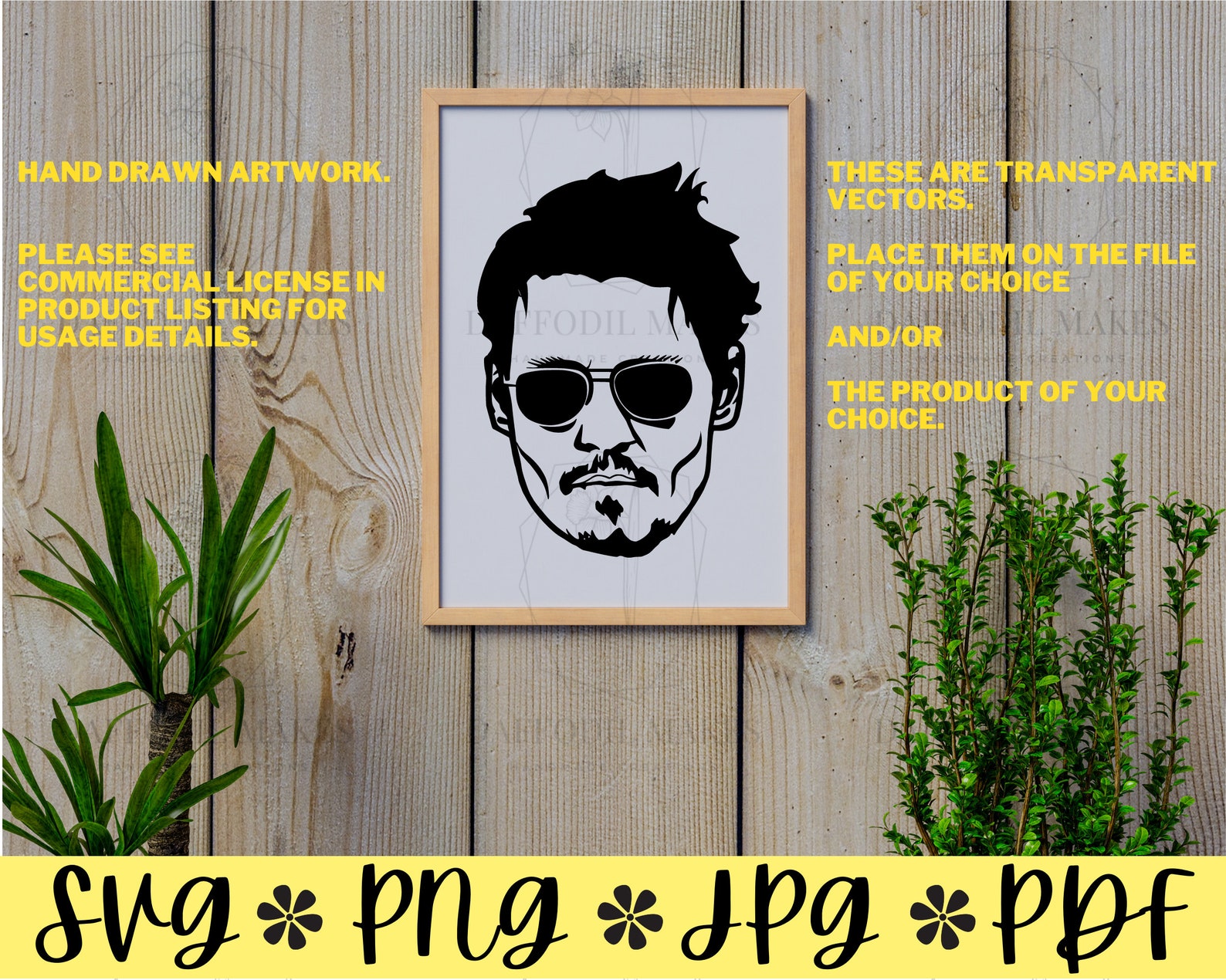 Johnny Depp SVG File, SVG, Justice for Johnny, Depp Svg, Funny Svg ...