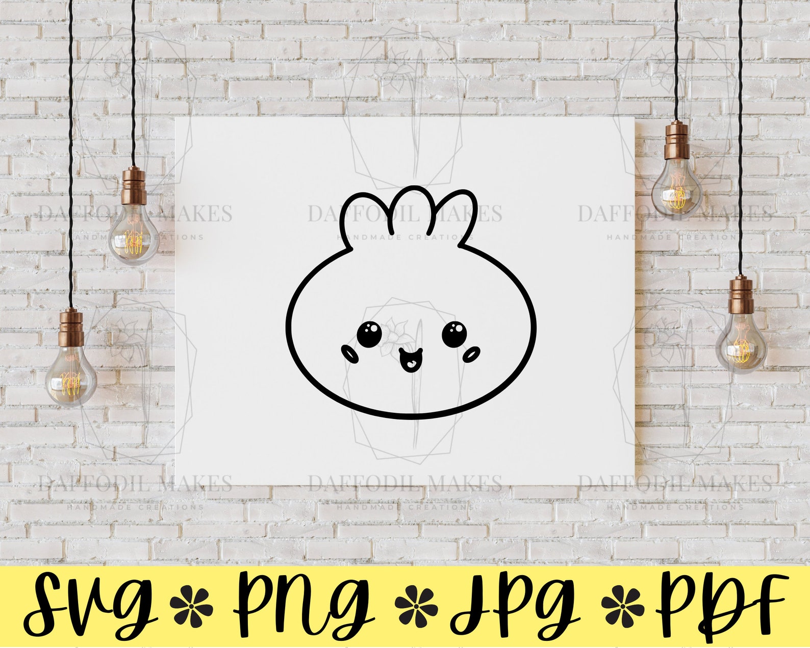 Smile Dumpling SVG File, SVG, Bao, Dumpling, Dumpling Svg, Kawaii Svg ...