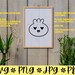 Heart Eyes Dumpling SVG File, SVG, Dumpling, Dumpling Svg, Kawaii Svg ...