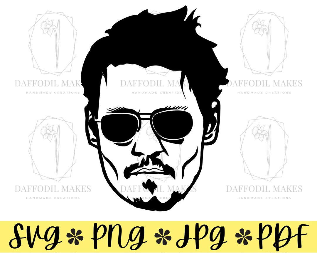 Johnny Depp SVG File, SVG, Justice for Johnny, Depp Svg, Funny Svg ...