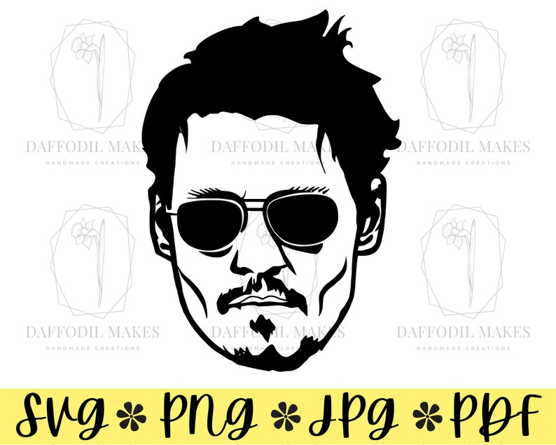 Johnny Depp SVG File, SVG, Justice for Johnny, Depp Svg, Funny Svg ...