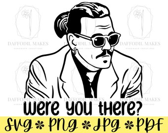 Johnny Depp SVG File, SVG, Justice for Johnny, Depp Svg, Funny Svg ...