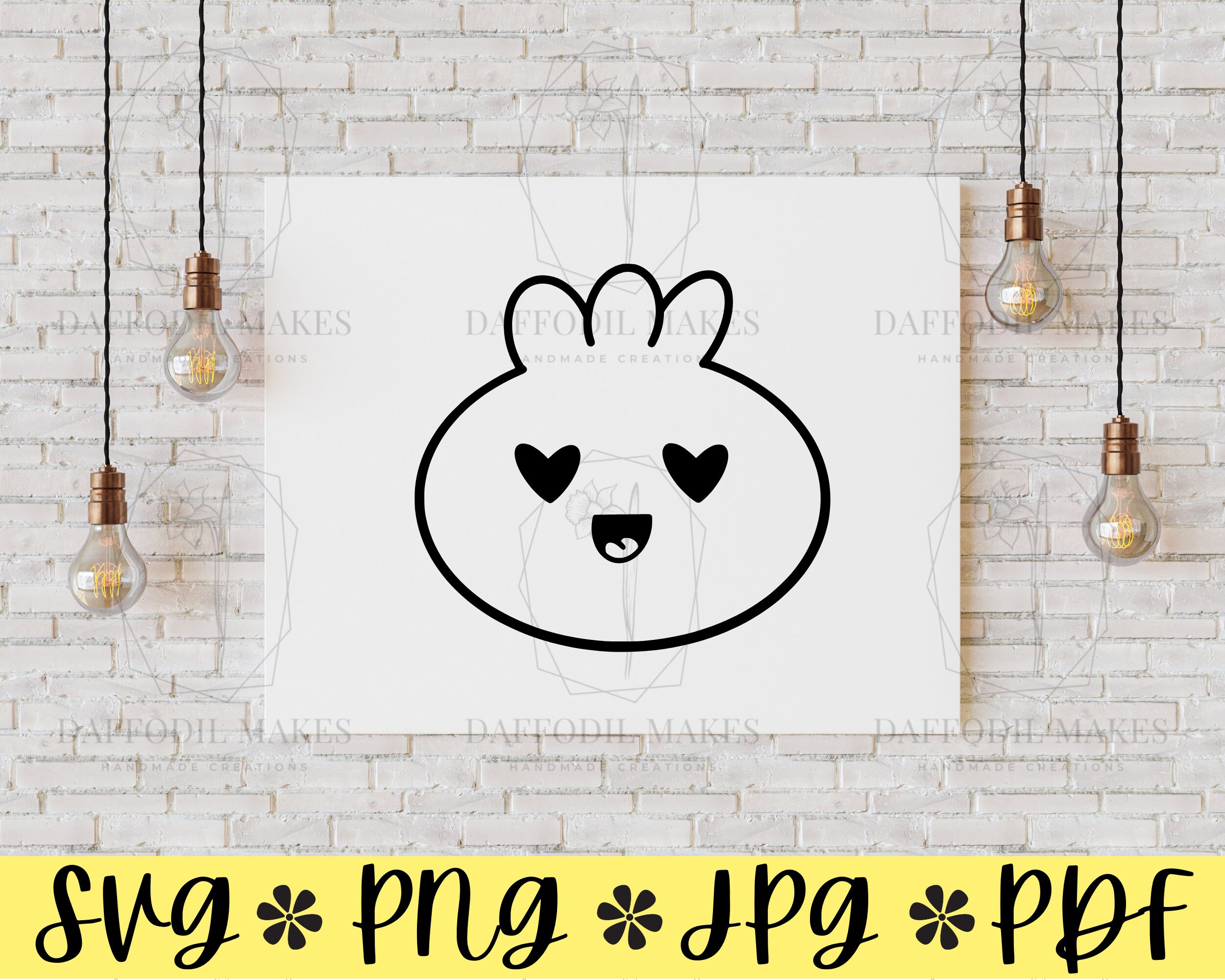 Heart Eyes Dumpling SVG File, SVG, Dumpling, Dumpling Svg, Kawaii Svg ...
