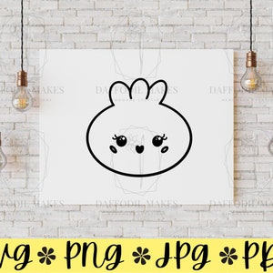 Cute Dumpling SVG File, SVG, Dumpling, Bao, Dumpling Svg, Kawaii Svg ...