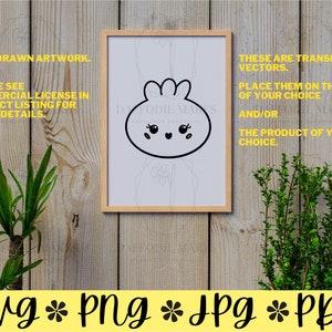Cute Dumpling SVG File, SVG, Dumpling, Bao, Dumpling Svg, Kawaii Svg ...