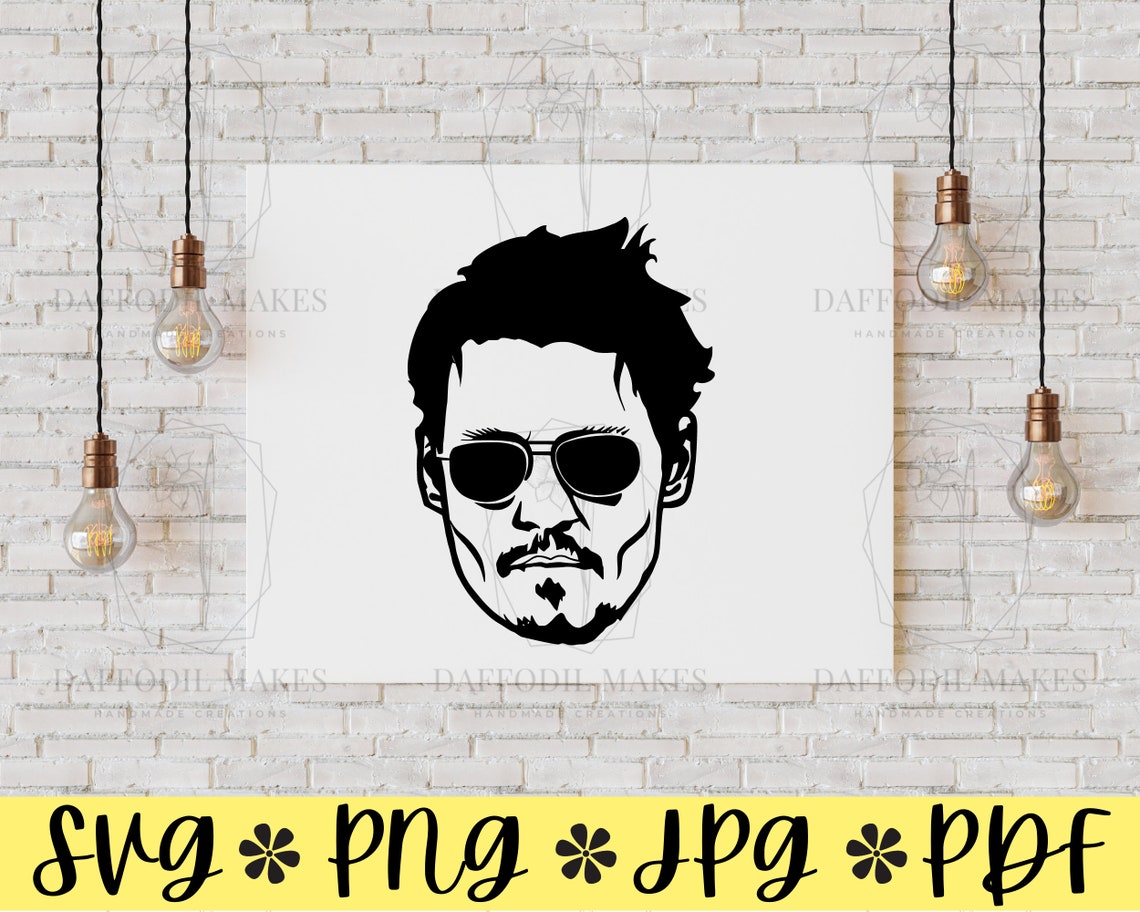 Johnny Depp SVG File SVG Justice for Johnny Depp Svg Funny - Etsy UK