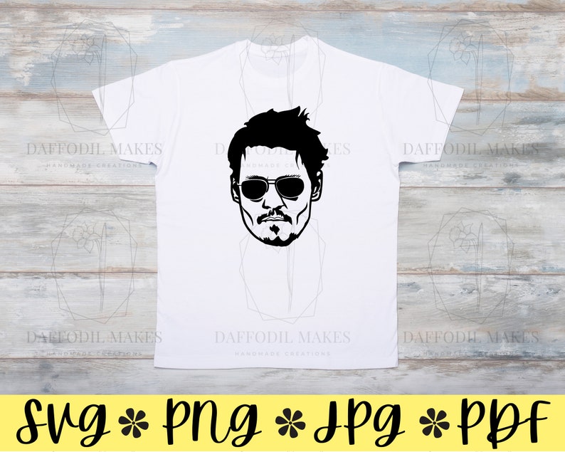 Johnny Depp SVG File, SVG, Justice for Johnny, Depp Svg, Funny Svg ...