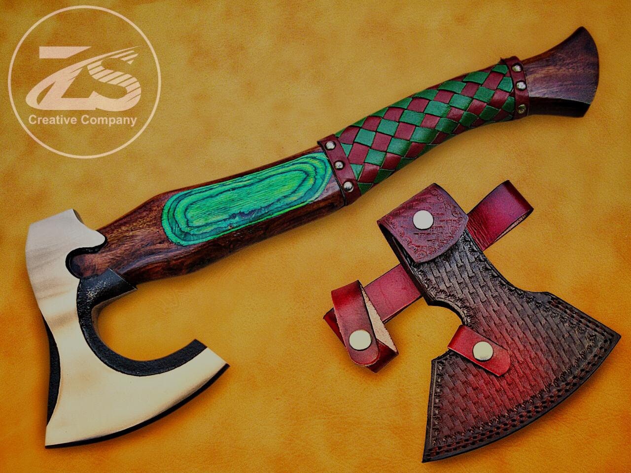Beautiful Custom Handmade Carbon Steel Tomahawk Axe Throwing - Etsy