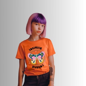 Positive Energy Shirt, Optimistic Spirit Shirt, Positive Vibe, Good ...