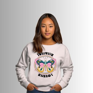 Positive Energy Shirt, Optimistic Spirit Shirt, Positive Vibe, Good ...