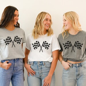 Checkered Flag Shirt, Race Life Motor Racing Sports Shirt, Racing Flag ...