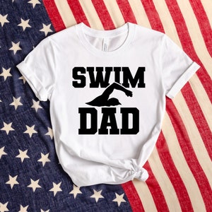 Swim Dad Waves, Swim Meet Shirts, Swimming Daddy, Dad Gift, Summer ...