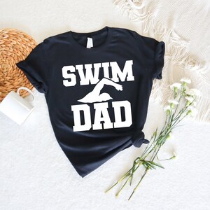Swim Dad Waves, Swim Meet Shirts, Swimming Daddy, Dad Gift, Summer ...