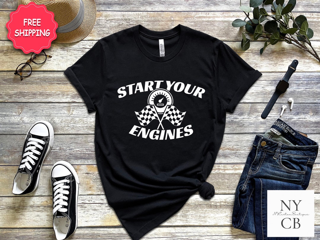 Pit Crew Shirt, Fast Cars Shirt, Race Car Party, Checkered Flag Shirt ...