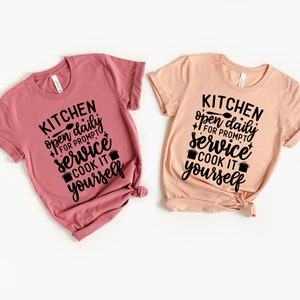 Kitchen Shirt, Funny Kitchen Shirt, Baking Shirt, Kitchen T Shirt, Chef ...